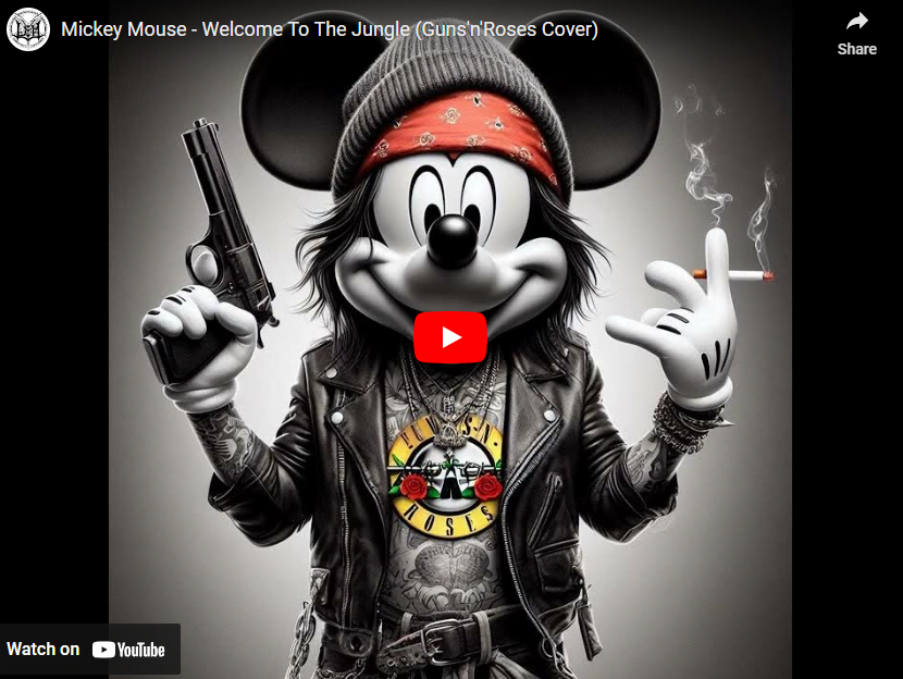Mickey Mouse Sings Guns N’ Roses? The Weirdly Terrifying World of AI ...