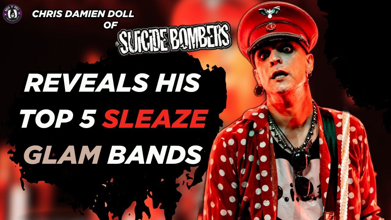 Top 5 Sleaze Rock Bands According to the Evil Villain Himself – Chris ...