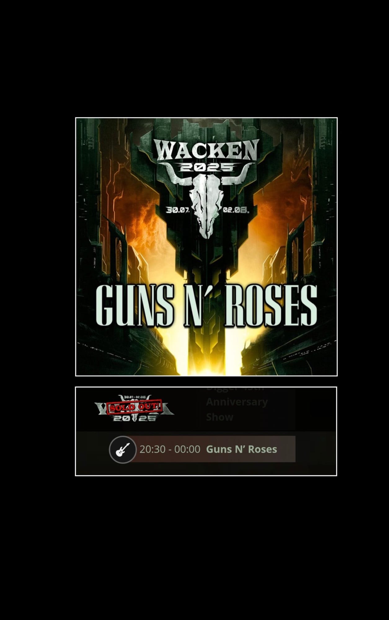 Guns N’ Roses Live at Wacken Open Air 2025 – Live Updates - JunkYard ...
