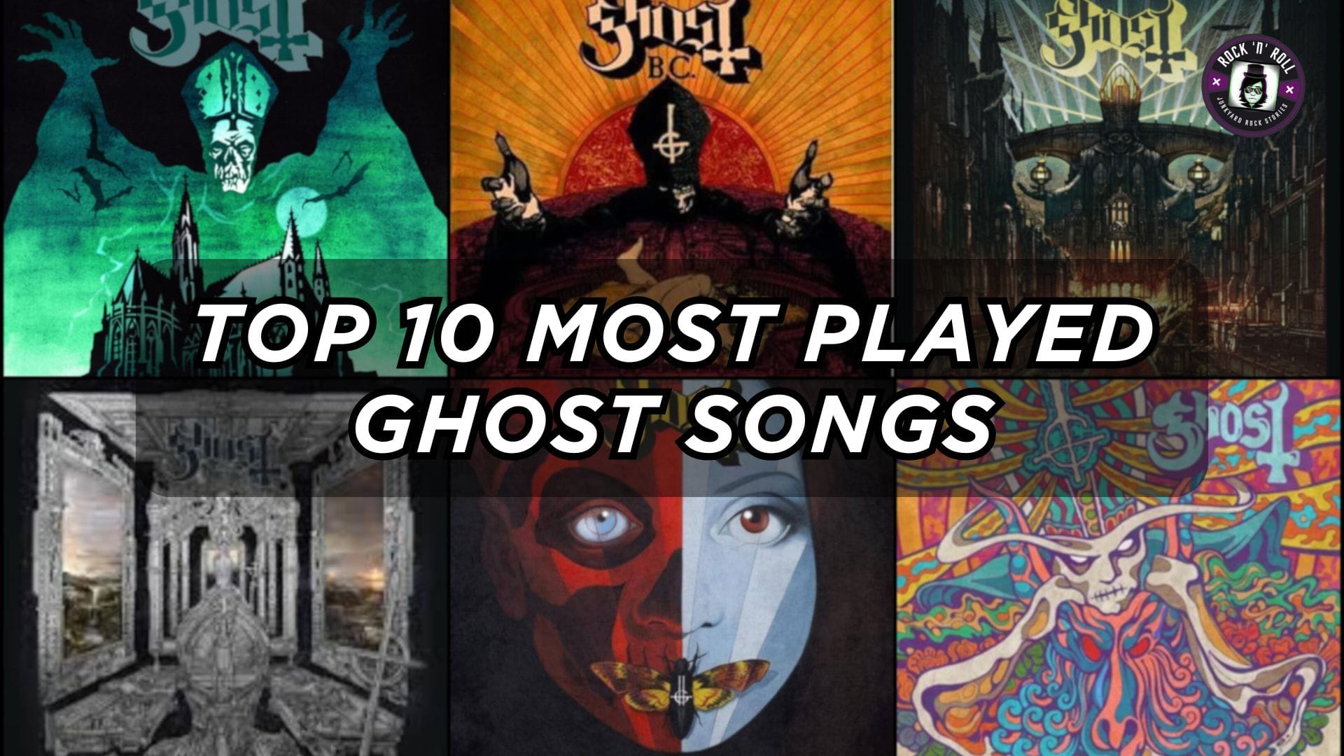 The 10 Most Played Ghost Songs Live – Complete Setlist - Junkyard Rock ...